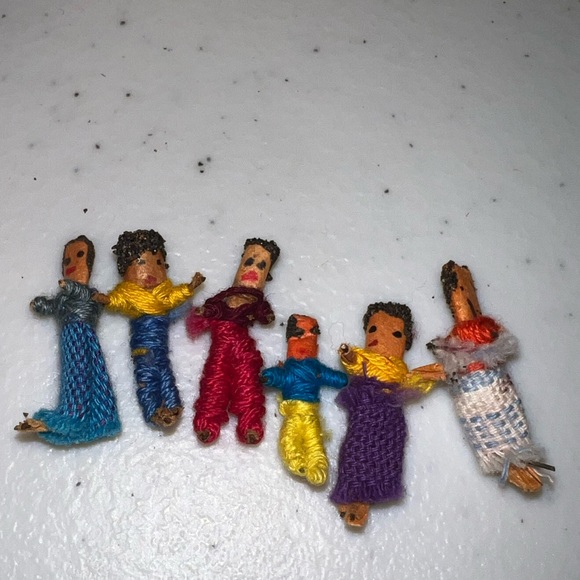Guatemalan Trouble Dolls | Other | Vintage Set Of Guatemalan Trouble Or ...